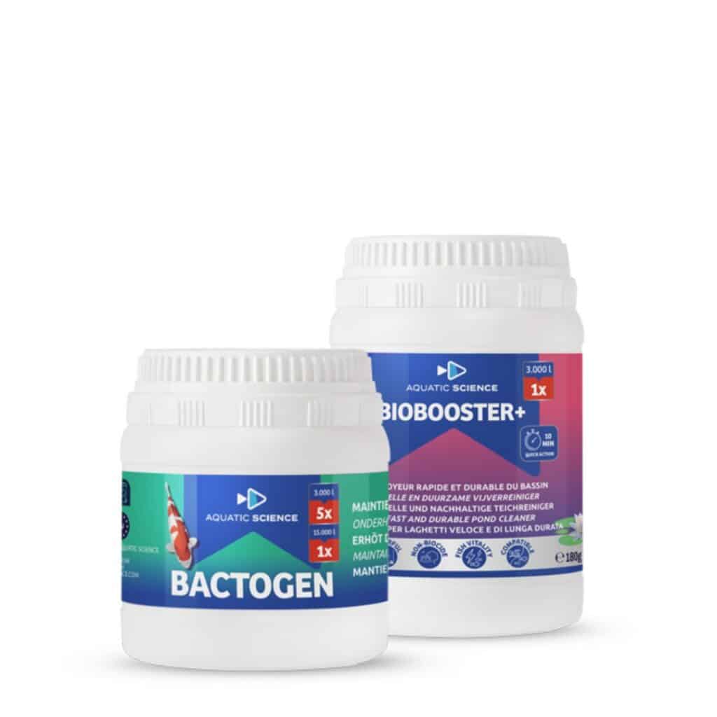 Biobooster+ élimine les algues et vase dans le bassin