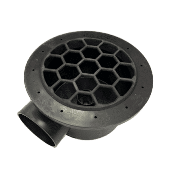 Rooster voor bodemdrain | diameter 219mm - 50mm mazen - Koifarm Webshop