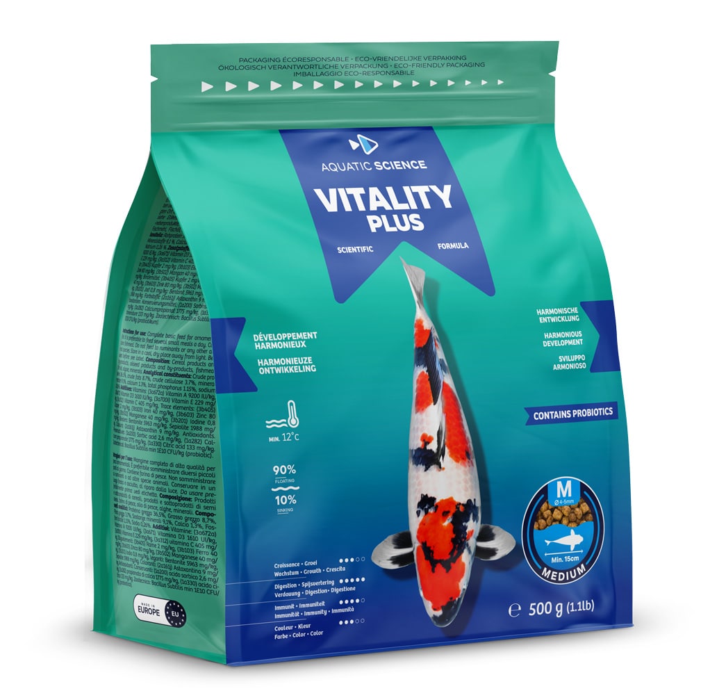 Aquatic Science | Vitality Plus medium 500g - Koifarm Webshop